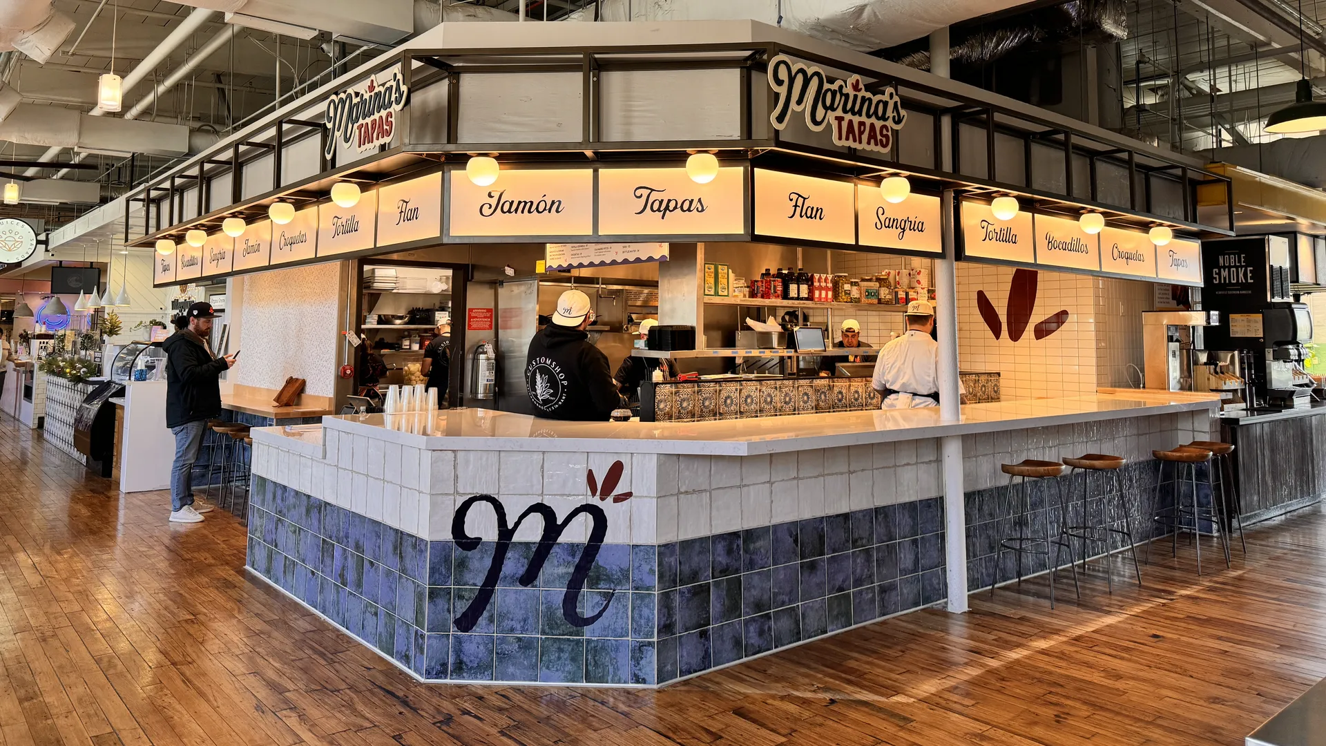 Scoop: Customshop team opening a Spanish tapas food stall at Optimist ...